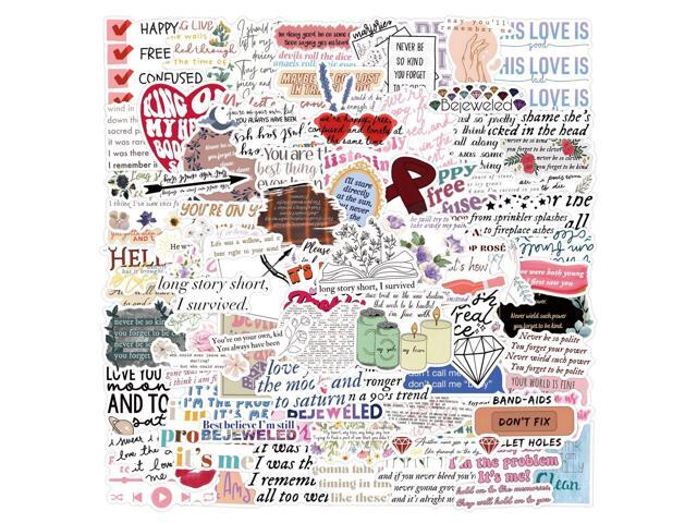 Click here for 110Pcs Music Lyric Stickers for Fans  Albums Lyric... prices