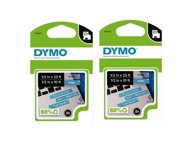 Click here for Labels 1/2-Inch x 23-Foot Roll Black Print on Whit... prices