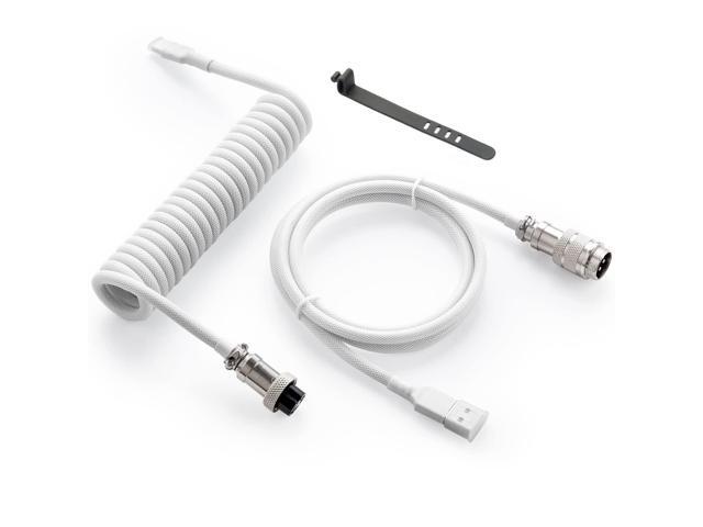 Click here for Pro Custom Coiled USB C Cable for Gaming Keyboard... prices