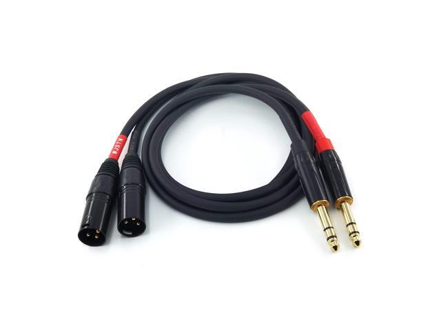 Click here for 1/4 Inch TRS to XLR Male 6.35mm Balanced Signal In... prices