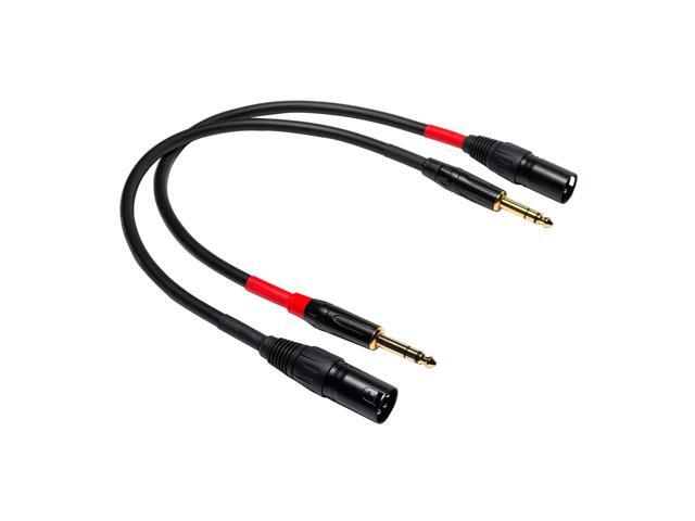 Click here for 1/4 Inch to 3-pin XLR Cable  6.35mm Quarter inch T... prices