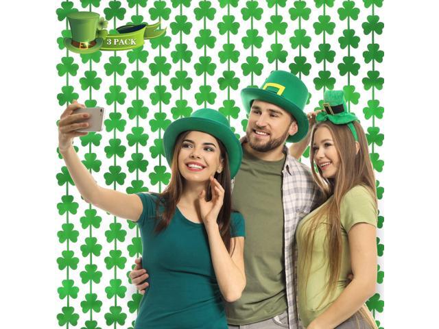 Click here for 3 Pack St. Patricks Day Foil Fringe Curtains Lucky... prices