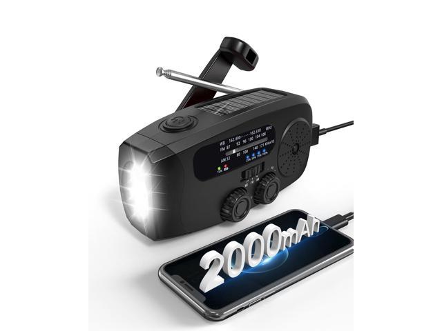 Click here for Emergency Hand Crank Radio - 2000mAh/7400mWh AM/FM... prices