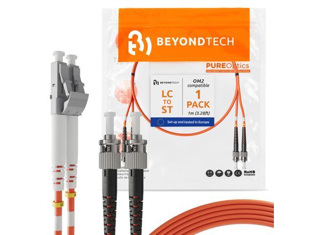 Click here for 1m (3.28ft) LC to ST Fiber Patch Cable UPC Multimo... prices