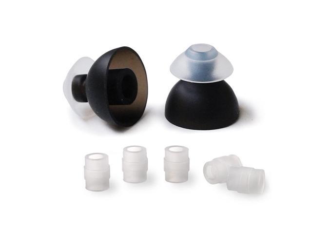 Click here for Double Flange - L - Patented Silicone Eartips for... prices