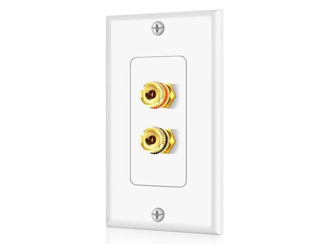 Click here for Home Theater Wall Plate - Banana Plug Wall Plate... prices