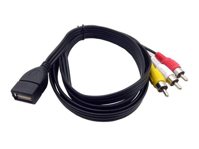 Click here for USB to 3RCA Cable  5 Feet/1.5m USB 2.0 Female to 3... prices