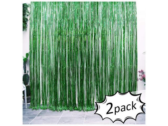 Click here for Iridescent Foil Fringe Curtains Jungle Theme Party... prices