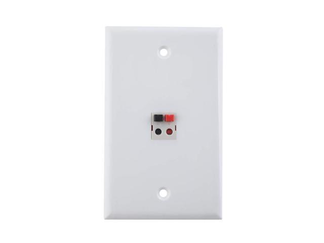 Click here for 1 Port Speaker Jack Module Keystone Single Gang Wa... prices