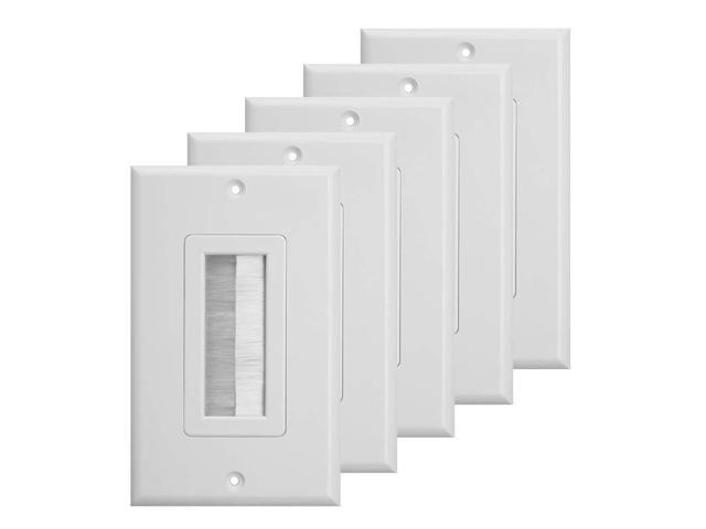 Click here for Bristled Brush Wall Plate Multimedia Pass-Through... prices