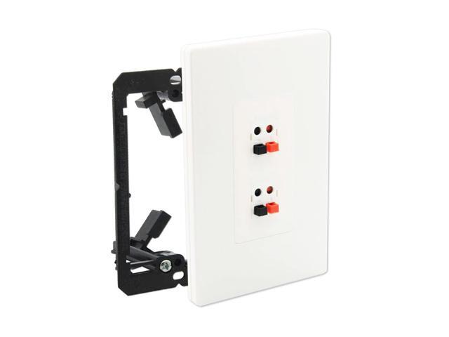 Click here for 2 Speaker Wall Plate  Speaker Plug  Supports 2 Spe... prices