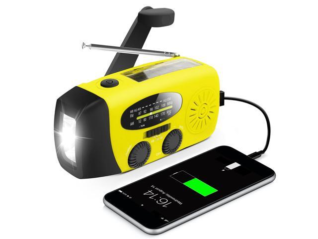 Click here for Emergency Hand Crank Radio with LED Flashlight for... prices