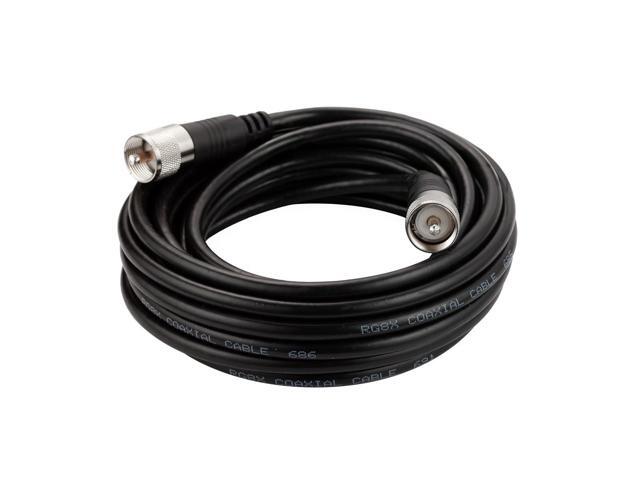 Click here for Coax Cable  20ft RG8x Coaxial Cable UHF Male to Ma... prices