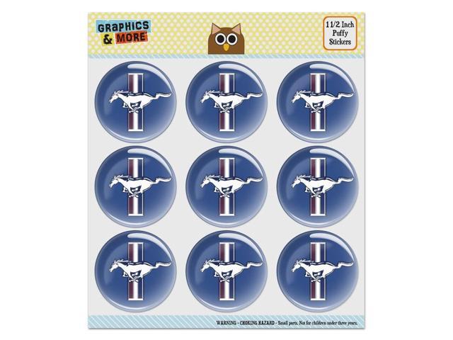 Click here for Mustang Logo Puffy Bubble Dome Scrapbooking Crafti... prices