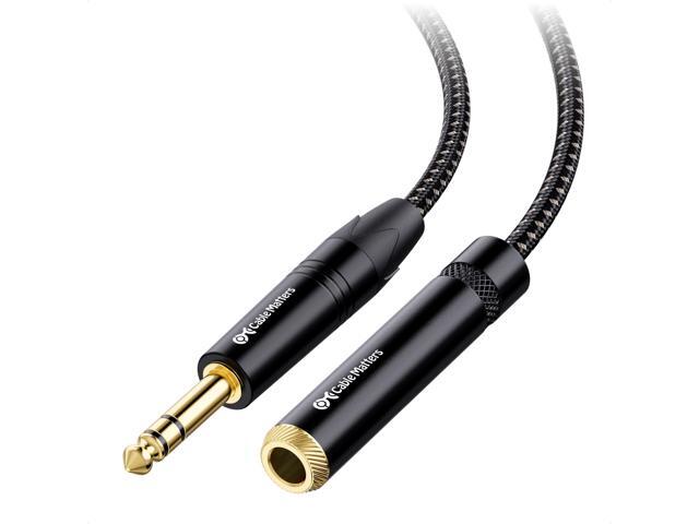 Click here for Braided 1/4 Inch Extension Cable 12 ft (1/4 TRS to... prices