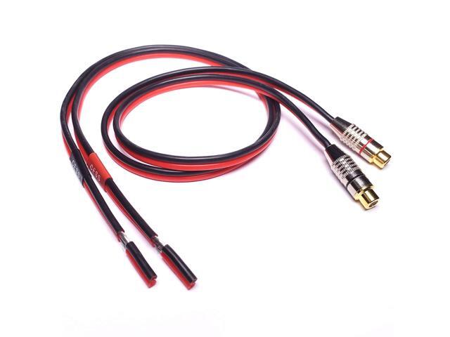 Click here for Silicone Speaker Wire 14 AWG with Phono RCA Female... prices
