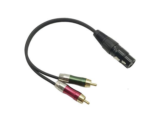 Click here for Dual RCA to XLR Male Y Splitter Patch Cable  Unbal... prices