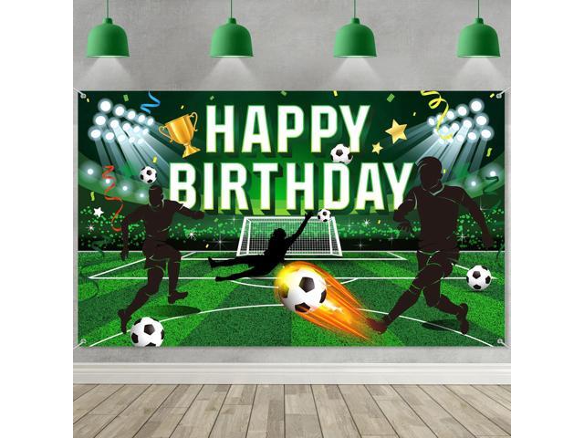 Click here for Soccer Birthday Party Backdrop  Polyester Football... prices