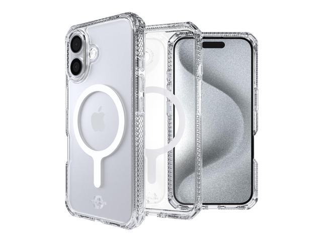 Click here for Itskins Hybrid R Clear MagSafe Case Iphone 16 Plus prices