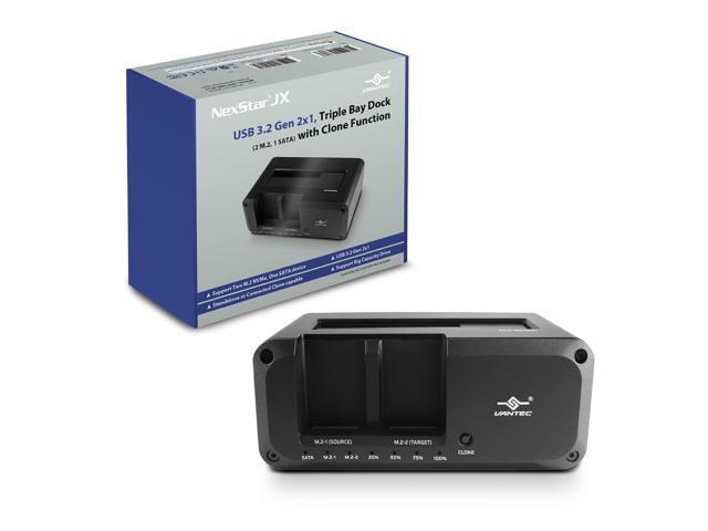 Click here for Vantec JX  USB 3.2 Gen 2x1  Triple Bay Dock (Dual... prices