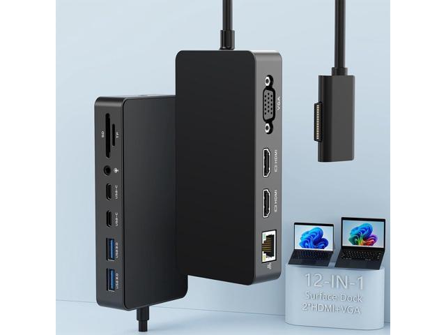 Click here for for New MS Surface Dock Triple Display with Power... prices