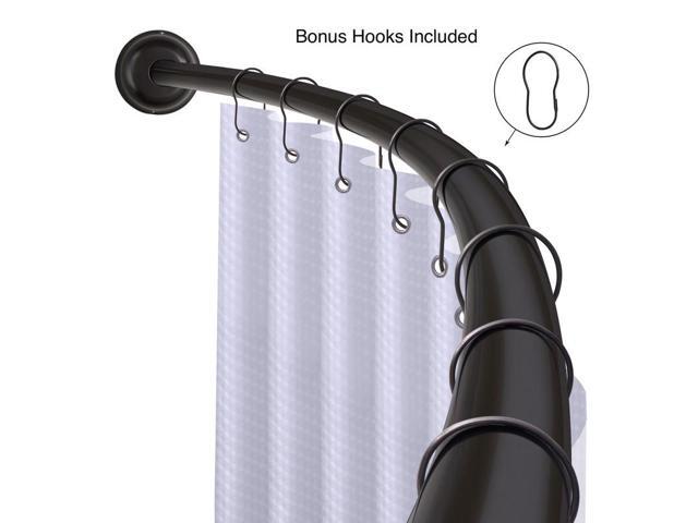 Click here for Utopia Alley 45-72 Aluminum Curved Shower Rod  Rus... prices