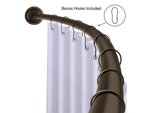 Click here for Utopia Alley 45-72 Aluminum Curved Shower Rod  Rus... prices