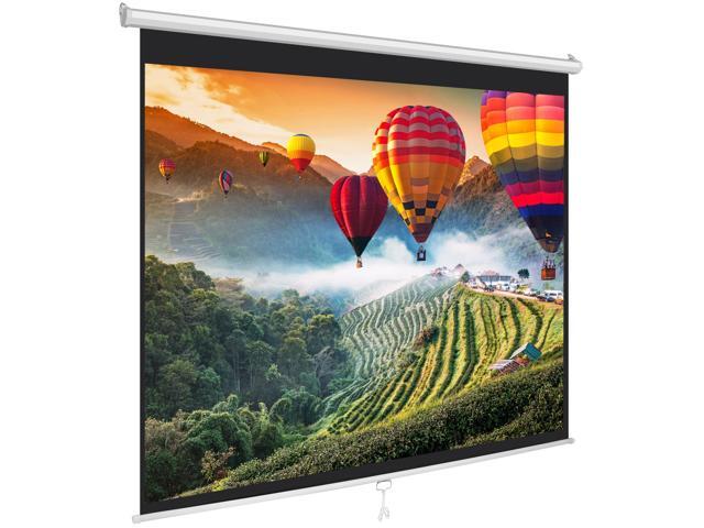 Click here for 84-Inch Pull Down Projector Screen Manual Roll-Dow... prices