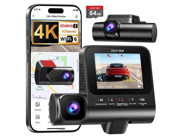 Click here for 4K 3 Channel Dash Cam Front and Rear  Dash Camera... prices