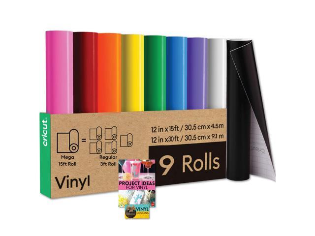 Click here for Cricut Premium Vinyl Rainbow Rolls Bundle - 15ft a... prices