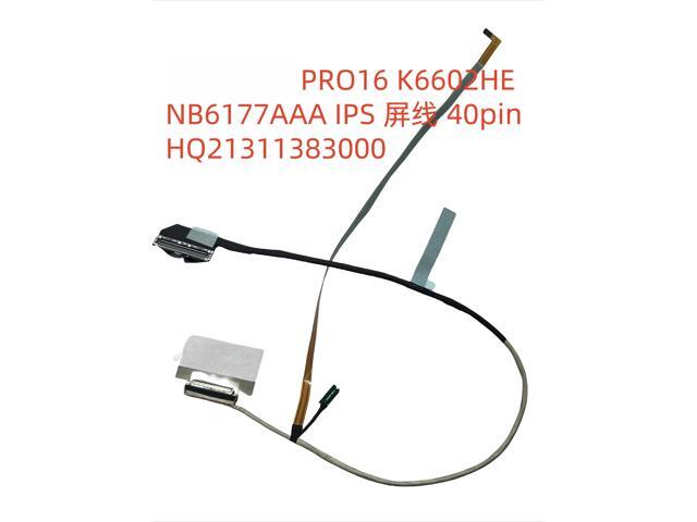 Click here for For PRO16 K6602HE NB6177AAA IPS screen cable 40pin... prices