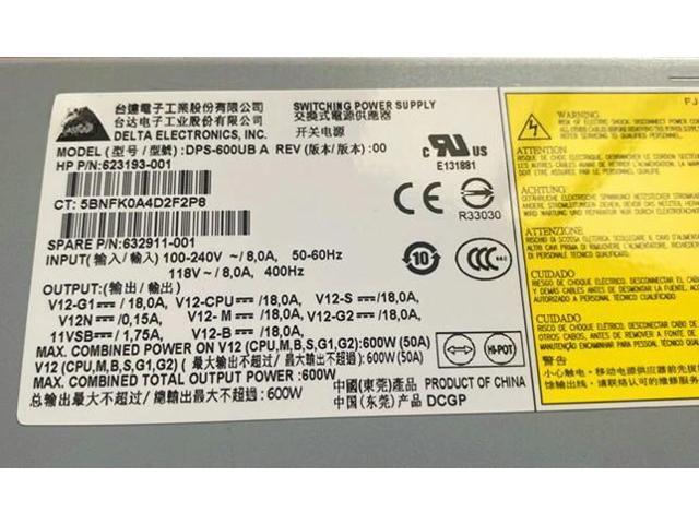Click here for For 600W PSU For Z420 18 Pin Power Supply DPS-600U... prices