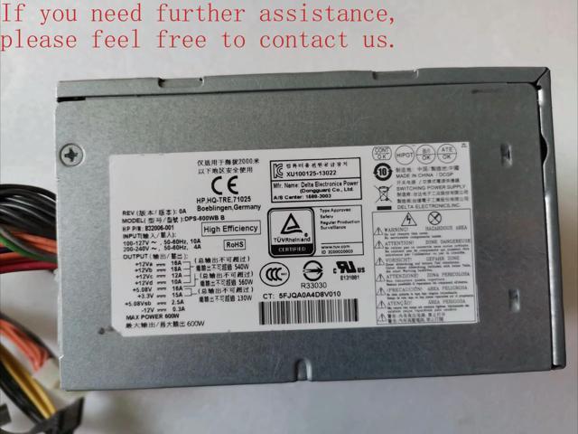 Click here for For 600W 832006-001 003 DPS-600WB B For Phoenix 86... prices