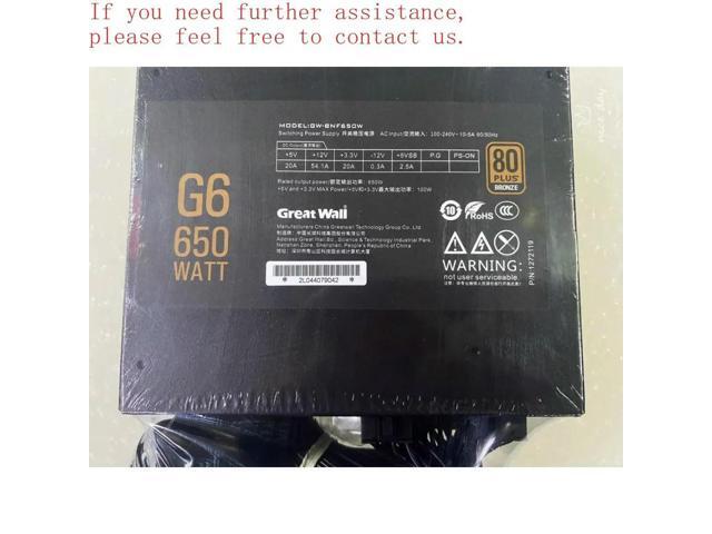 Click here for For Great Wall  model GW-BNF650W G6 650 80Plus Bro... prices