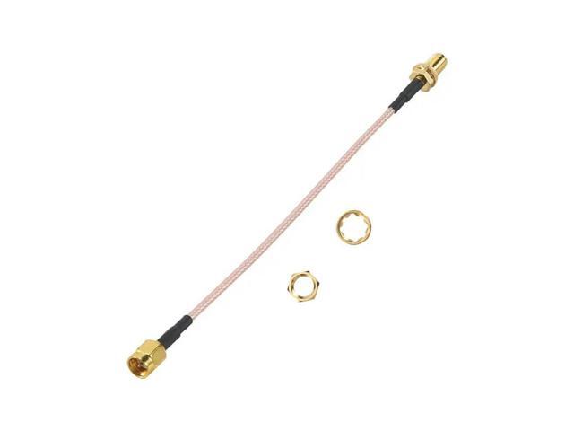 Click here for SMA Male To SMA Female Nut Bulkhead Crimp RG316 Co... prices