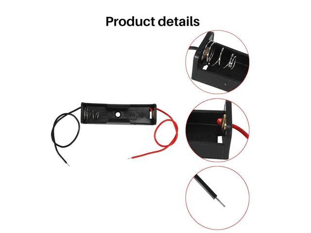 Click here for 6Pcs Wired Connector 1.5V AAA Holder Plastic Case... prices