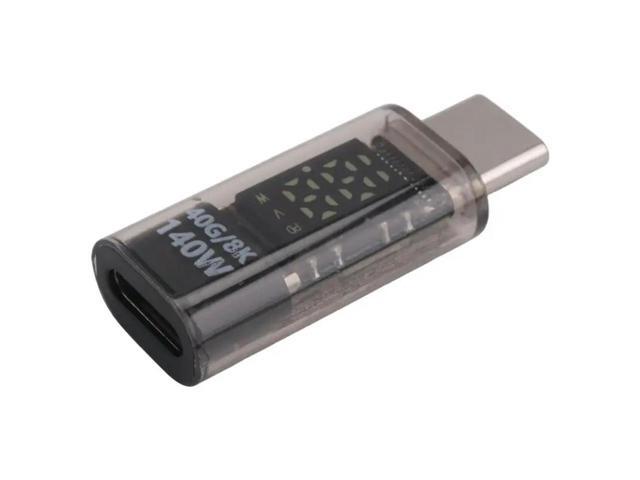 Click here for USB C Adapter LED Wattage Display 140W 40Gbps 8K U... prices