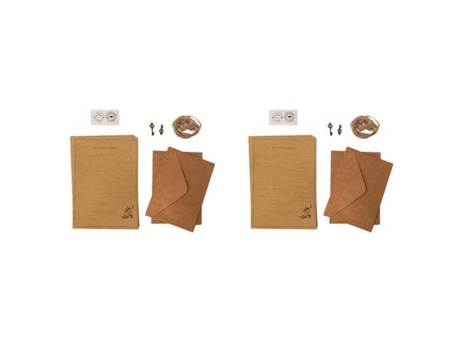 Click here for 24 Pcs Vintage Kraft Paper Writing Paper European... prices
