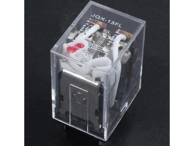 Click here for JQX-13F LY2 AC 24V Coil 8-Pin DPDT Red LED Electro... prices