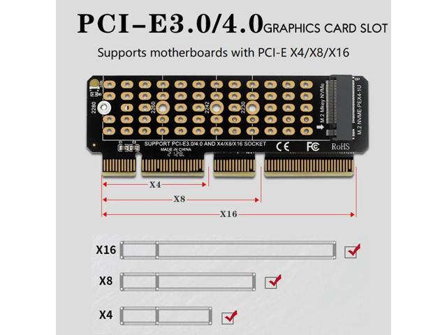 Click here for M.2 NVME To PCI-E 4.0 Adapter Card M.2 M-KEY Slot... prices