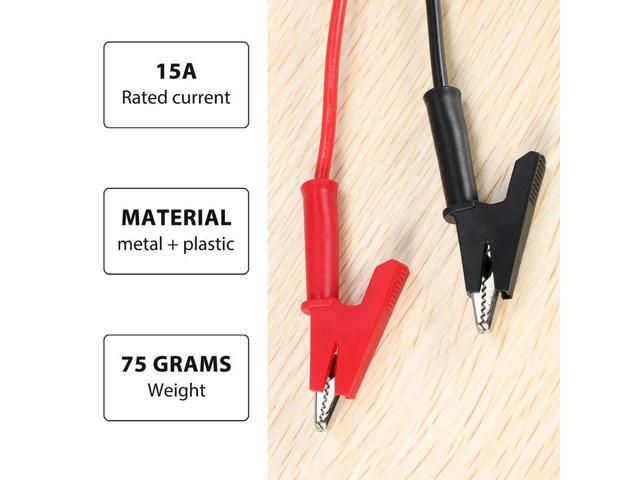 Click here for Pair Banana Plug To Alligator Clip Test Lead Croco... prices