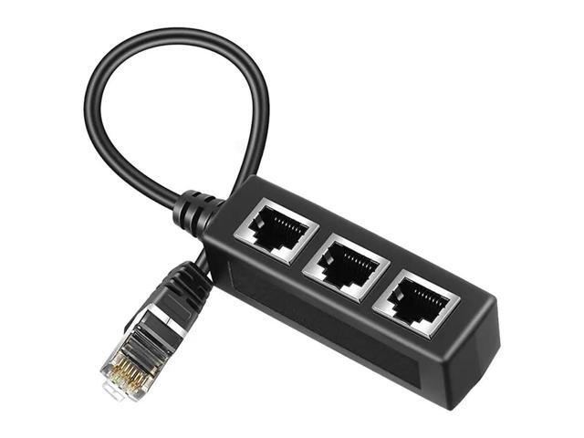 Click here for Rj45 Ethernet Splitter Adapter For Home  Office  S... prices