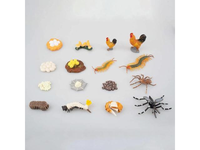 Click here for 16PCS Farm Animals Figurines Life Cycle Of Chicken... prices