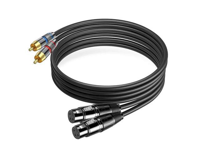 Click here for Hifi Stereo Audio 5Ft Dual XLR Female To Dual RCA... prices