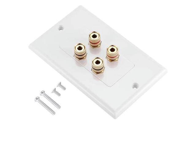 Click here for 4 Posts Speaker Wall Plate Home Theater Wall Plate... prices