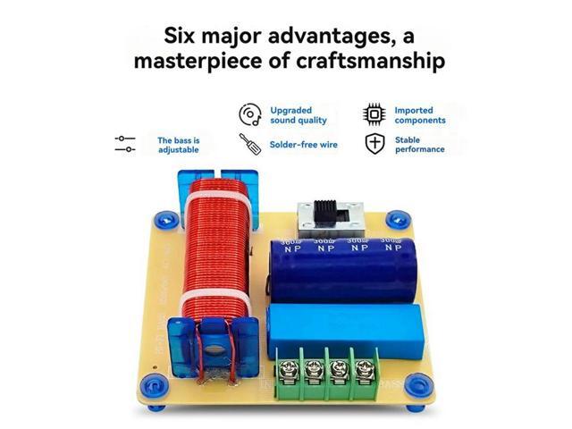 Click here for 2X 1-Way Speaker Audio Frequency Divider 65-1000Hz... prices