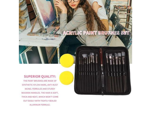 Click here for 15PCS Acrylic Paint Brushes Set  Acrylic  Watercol... prices