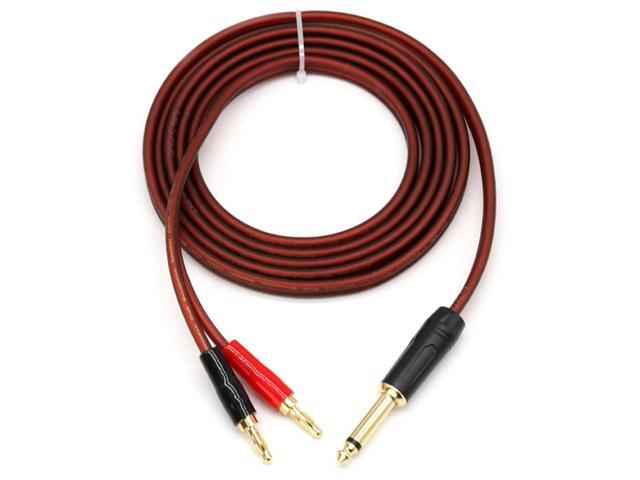 Click here for 1/4 TS To Banana Plug 6.35Mm TS Phono To Banana Pl... prices