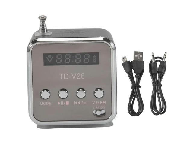 Click here for TD-V26 Digital Mini Fm Radio Receiver LED Loudspea... prices