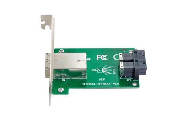 Click here for 12G 2-Port SFF-8644 To SFF-8643 Expansion Card SFF... prices